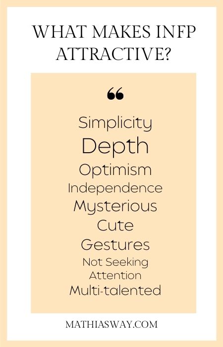 8 Qualities that Make INFP Attractive Without Trying Hard - Mathias Corner